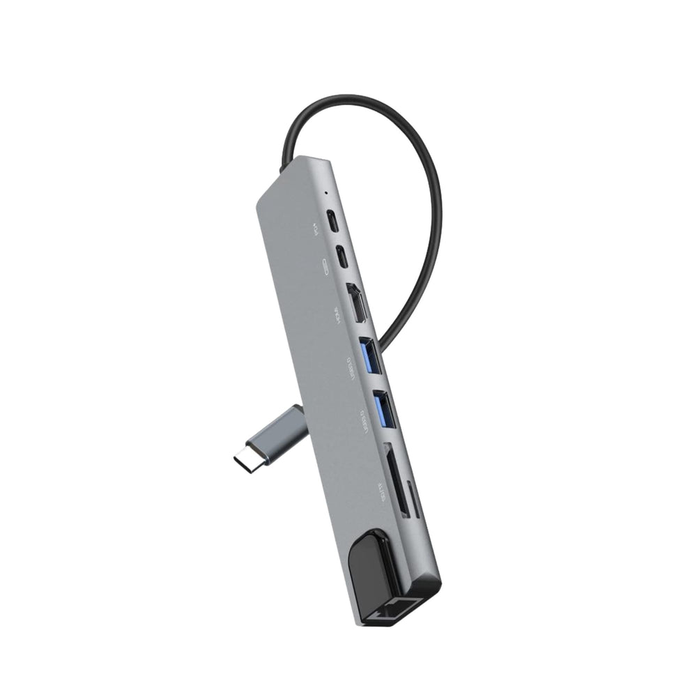 Best 8-in-1 USB-C Hub | Power Delivery 87W – Aura